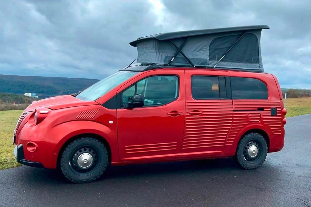 Citroën Berlingo Fourgonnette : une version camper au délicieux look rétro