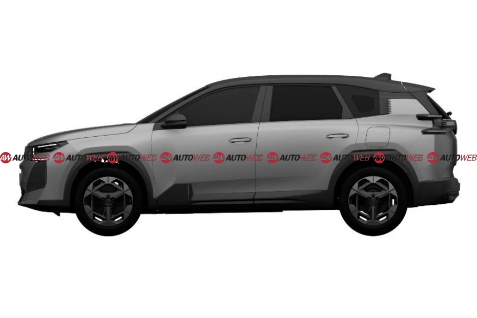 Futur Citroën C5 Aircross 2025 : la version de série en fuite