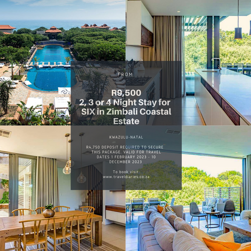 ZIMBALI ESTATE 6PAX | Travel Diaries RSA