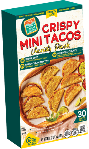 Mini Crispy Tacos Variety Pack | Don Lee Farms