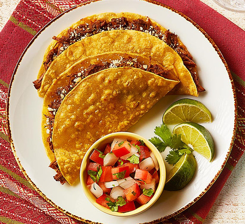 USDA Choice Birria Beef Crispy Tacos | Don Lee Farms