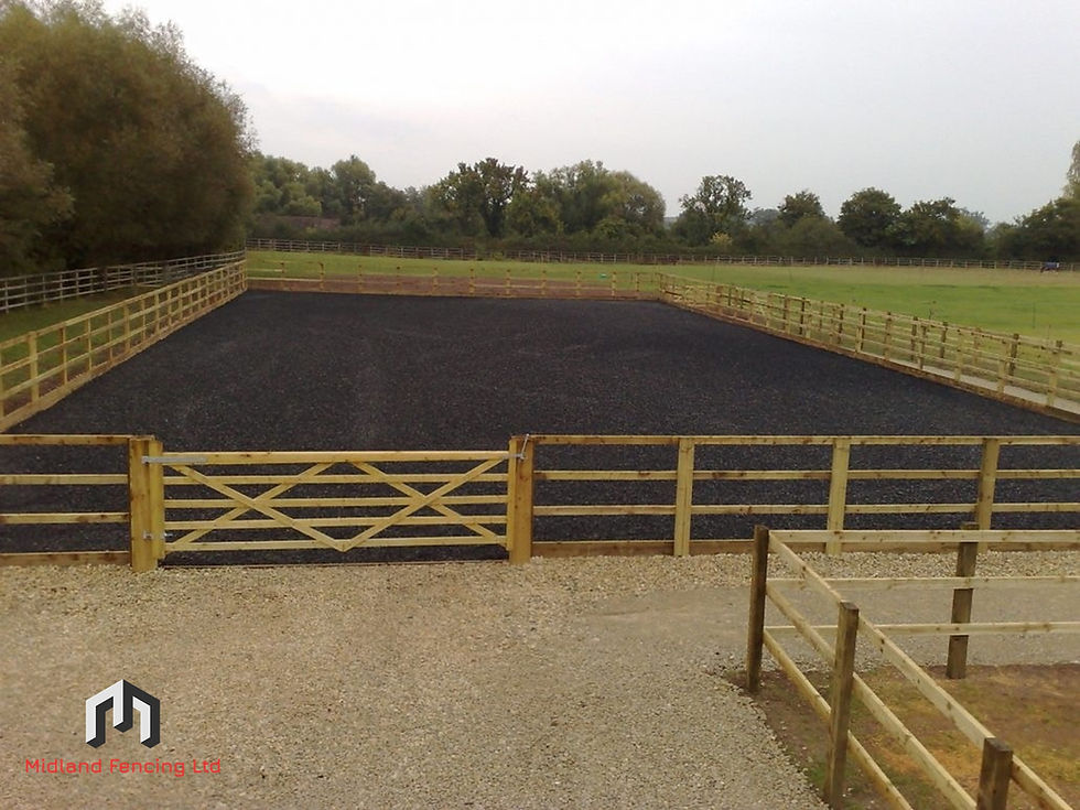 Equestrian Fencing | Horse Fences | Equine Fence | Midland Fencing Ltd