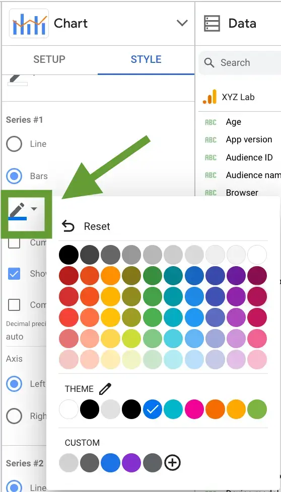 How to Customize Combo Charts in Looker Studio Reports - XYZ Lab