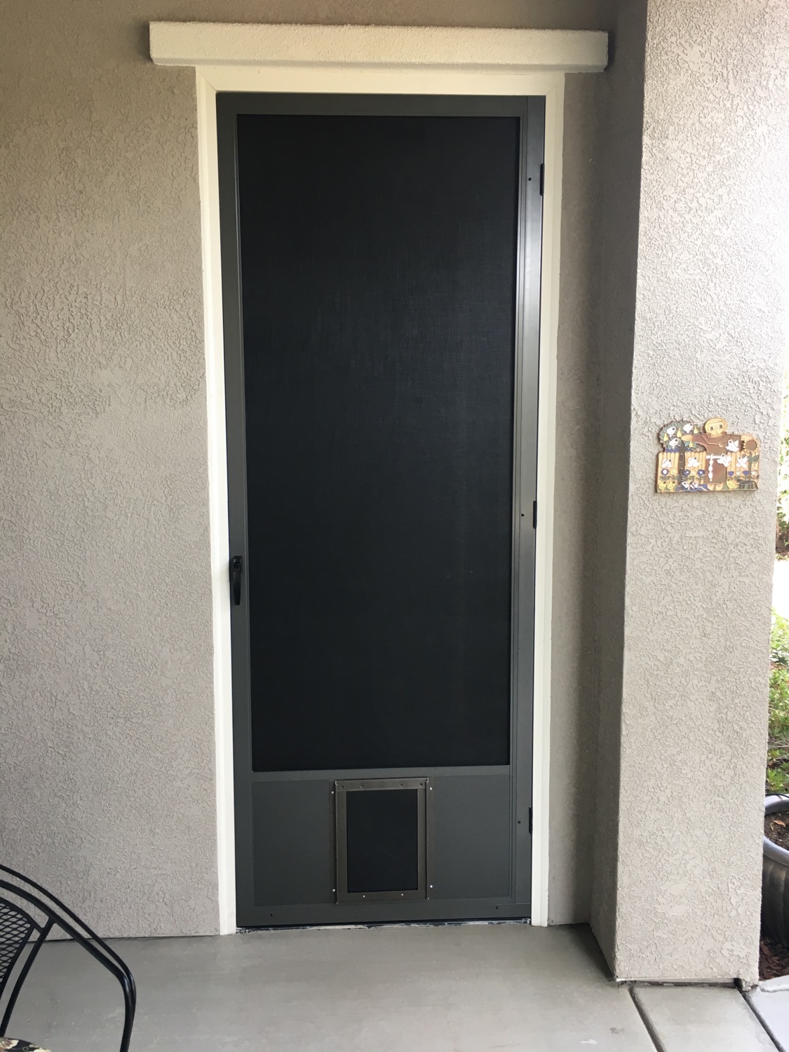 Swinging Screen Doors - Steve's Mobile Sunscreens