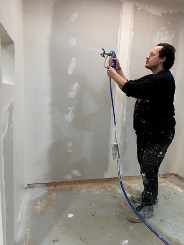 Knauf Airless Spray Finish | Salt Training Limite