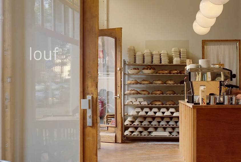 bakkerij louf | Amsterdam | brood - viennoiserie - coffee - books