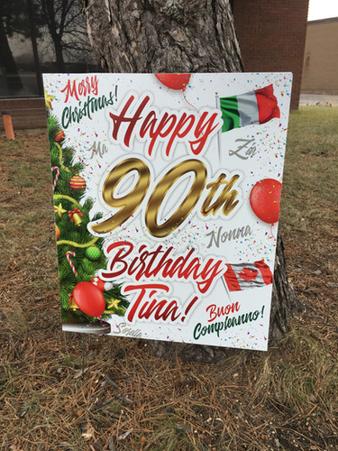 Custom Party Signs - Any Size, Any Design | S.A. SIGNS & WRAPS
