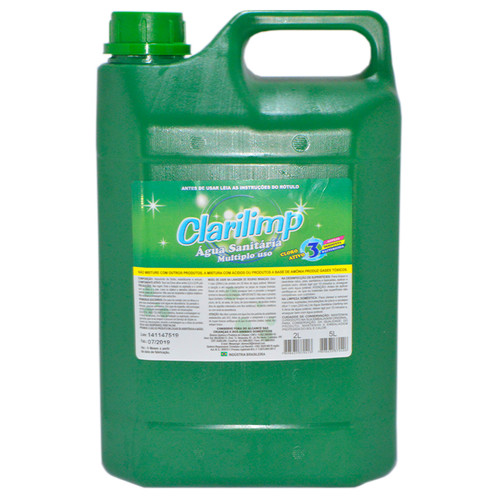 Água Sanitária Clarilimp - 05 Litros | Leoclean