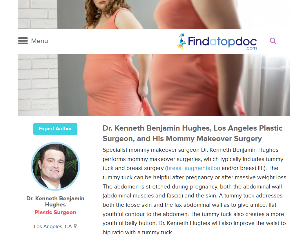 Dr. Kenneth Benjamin Hughes | Los Angeles | Plastic Surgeon