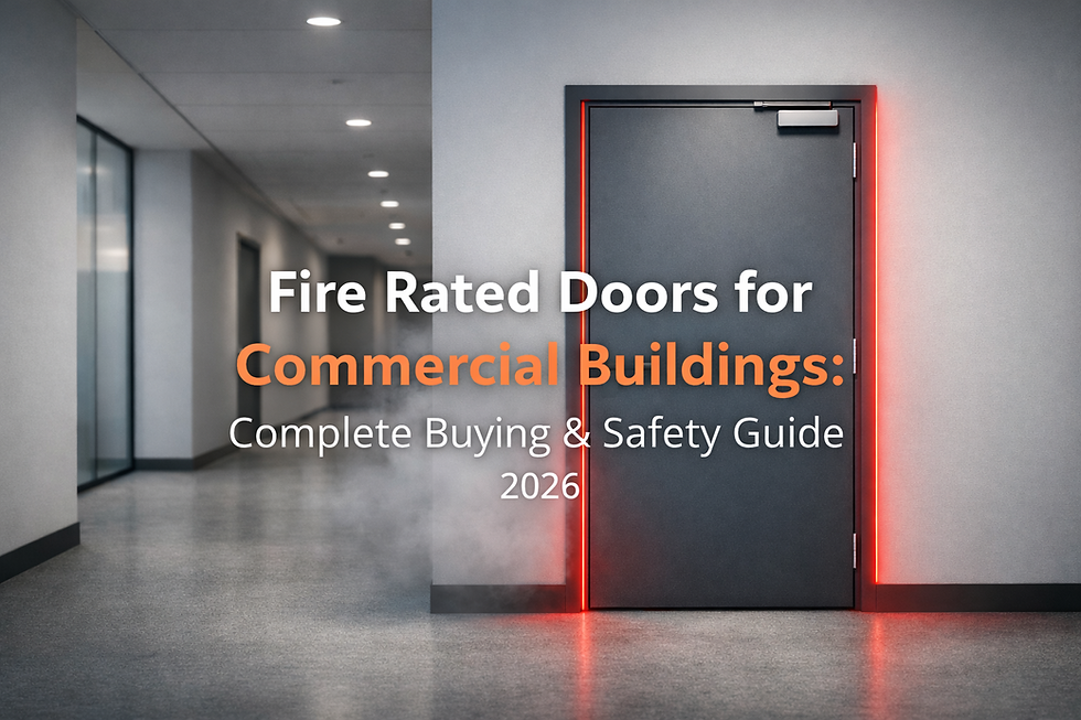 Fire Rated Doors for Commercial Buildings: Complete Buying & Safety ...