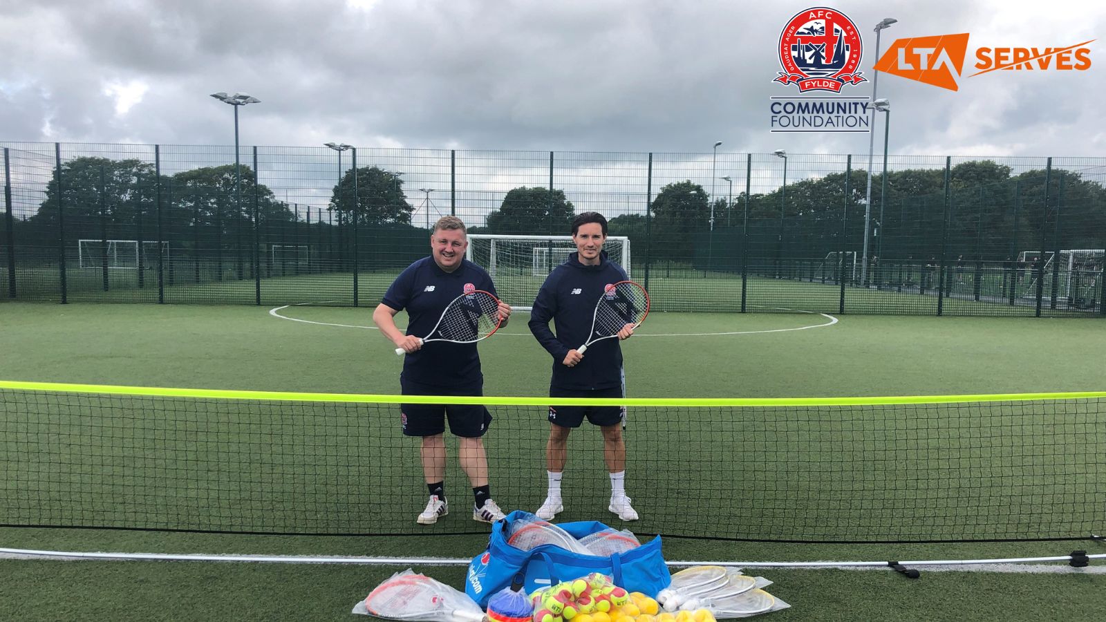 Foundation's LTA Serves programme brings mini tennis to local youngsters
