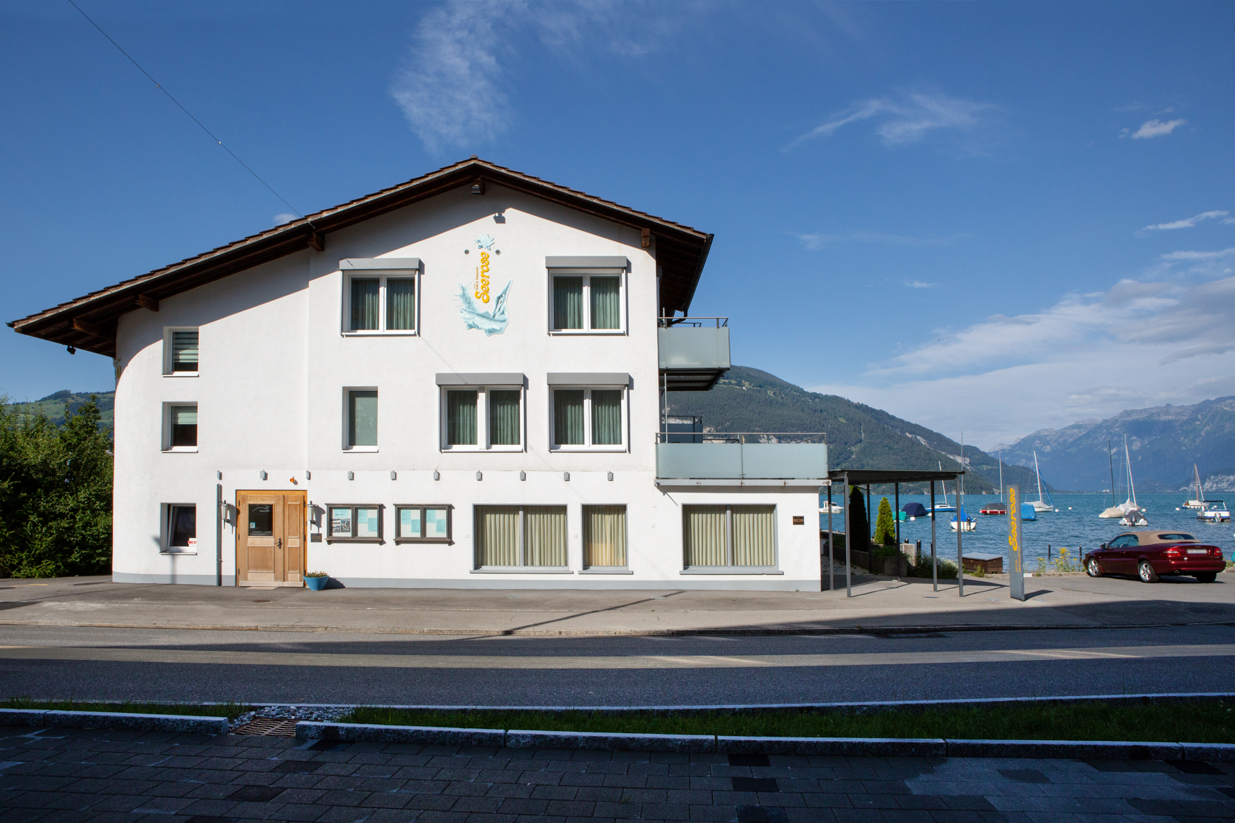 Strandhotel Restaurant Seeblick in Faulensee direkt am Thunersee