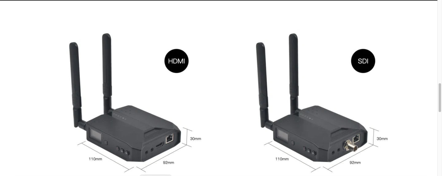 Mine Q7 4G Live Video Encoder - High-Quality Outdoor Streaming