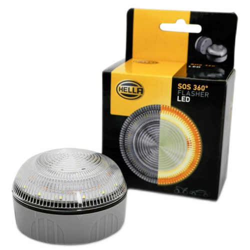 Luz Emergencia Led Hella SOS 360 Flasher Visible A 1000mt | Finalubs