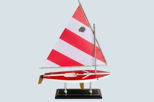 Wooden SUNFISH Model Sailboat Decoration 16-1 | LK Scale Models