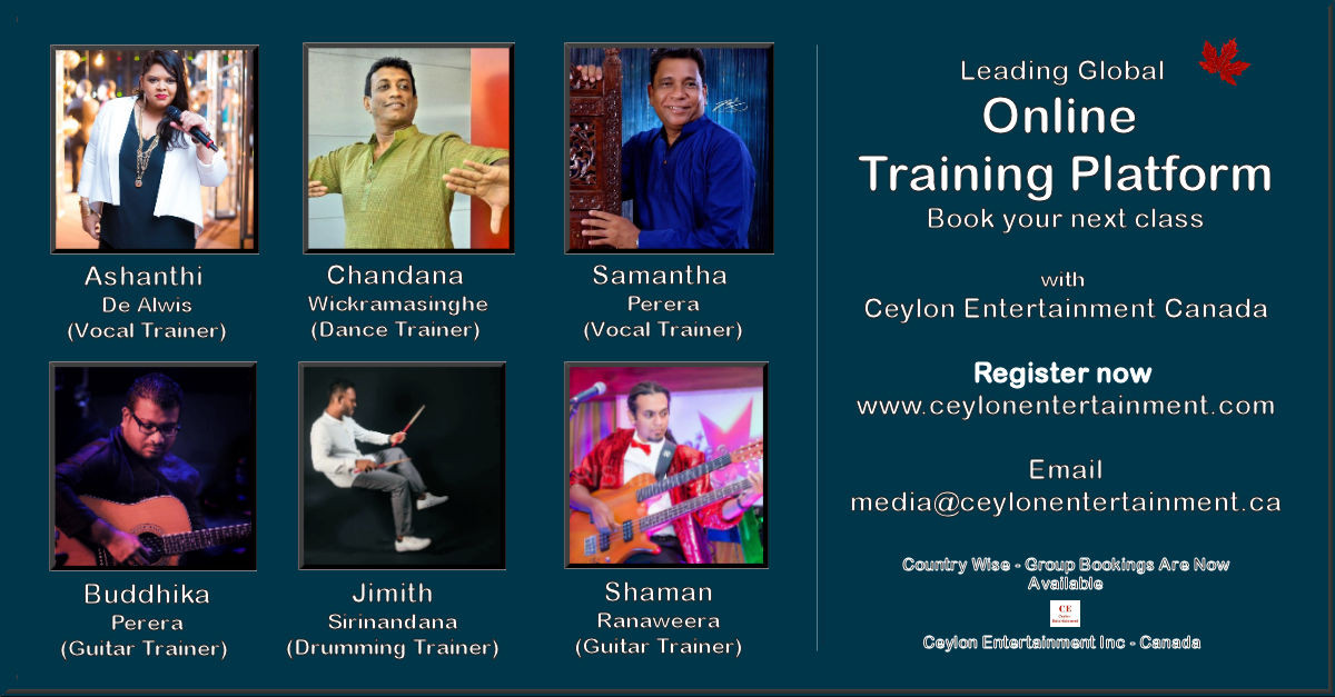 ONLINE CLASSES | Ceylon Entertainment