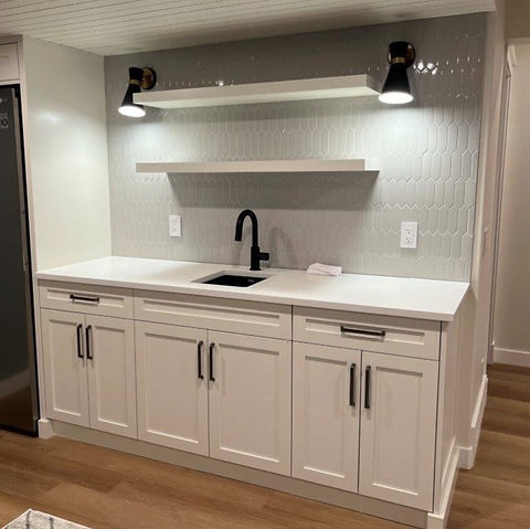 Bar Storage Calgary | Bar & Entertainment | Prestige Custom Millwork