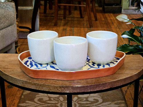 Tipper Triple Pot & Tray Set | Victoria's Garden