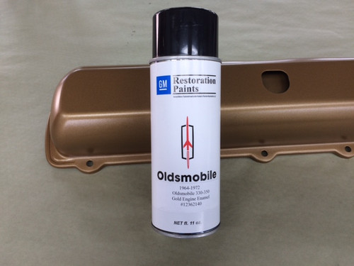 Gold Engine Paint | Thornton Muscle Cars