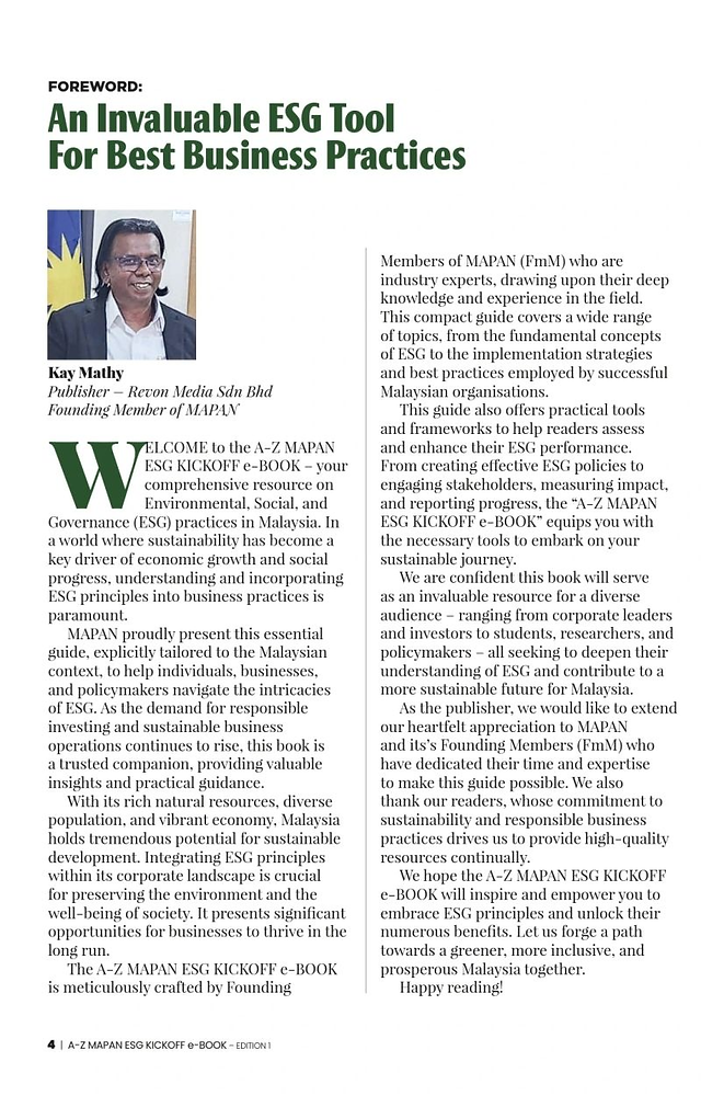 An Invaluable ESG Tool For Best Business Practices