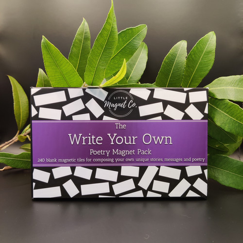The Write Your Own Poetry Magnet Pack | Little Magnet Co.