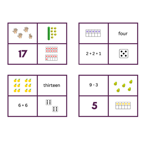 Odd One Out Cards -Year One | Maths Corner