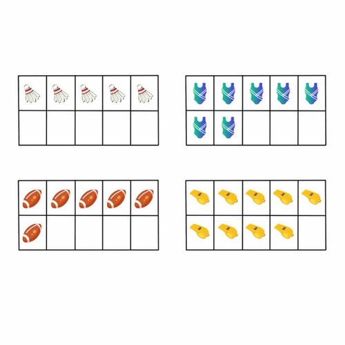 Sport Ten Frames | Maths Corner