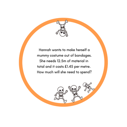 Halloween Word Problems - Years 5 and 6 | Maths Corner