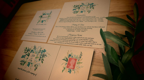 Dao Wedding Invite | Simply Flower