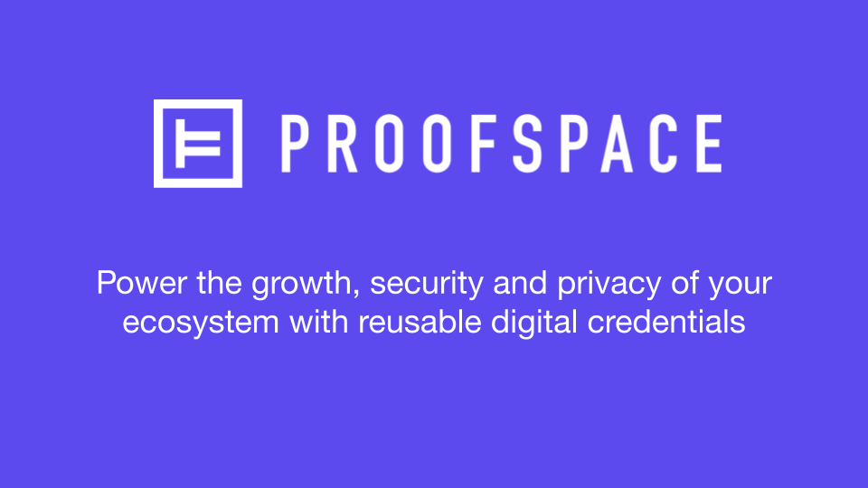 ProofSpace | Decentralized Identity