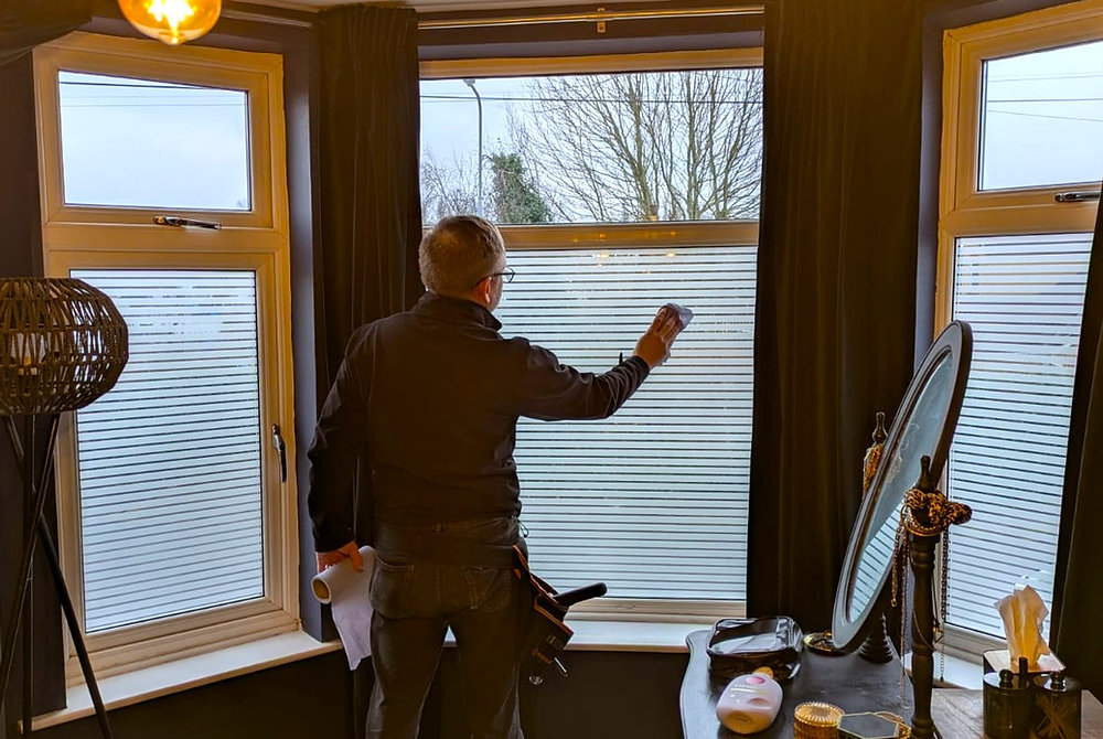 Enhance Your Home with Striped Decorative Window Films in Hull