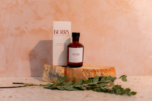 SCENTED REED DIFFUSER | LEMON CAKE | Berry Homeware