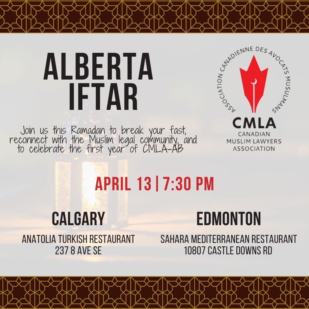 CMLA-AB Iftar (Calgary) | CMLA