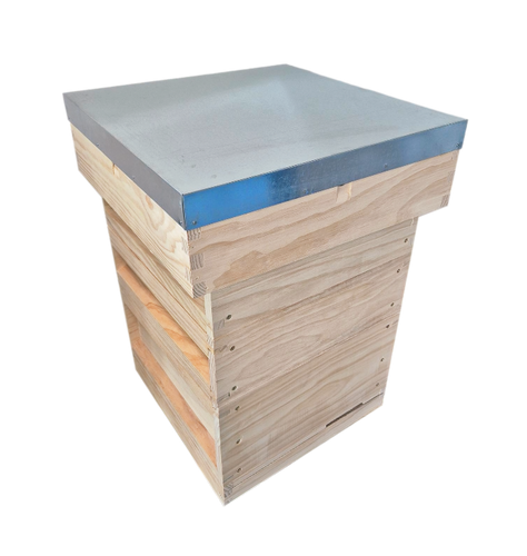Premium National Pine Beehive Kit | Red Deal Wood