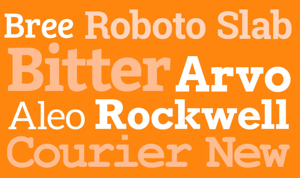 Typography series: What is a Slab-serif font?