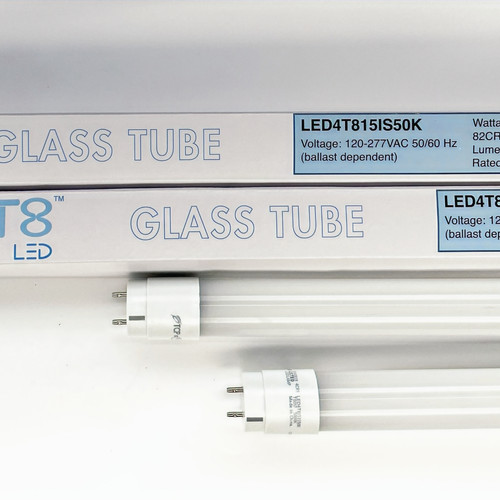 4 of TCP LED4T815IS50K 15W 48" 5000K T8 Ballast Compatible Glass LED ...