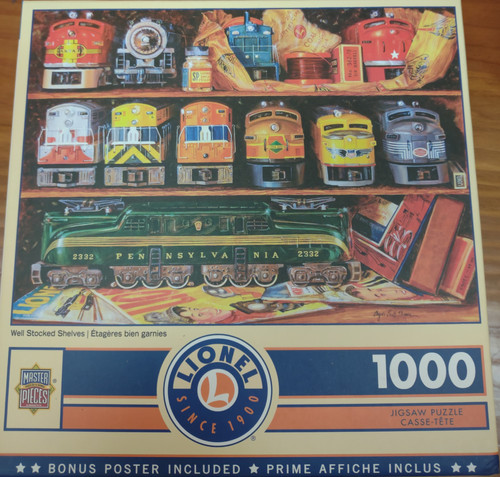 Lionel 1000 piece puzzle | BCHS