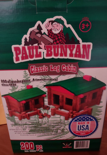 Log Cabin Playset Box | BCHS