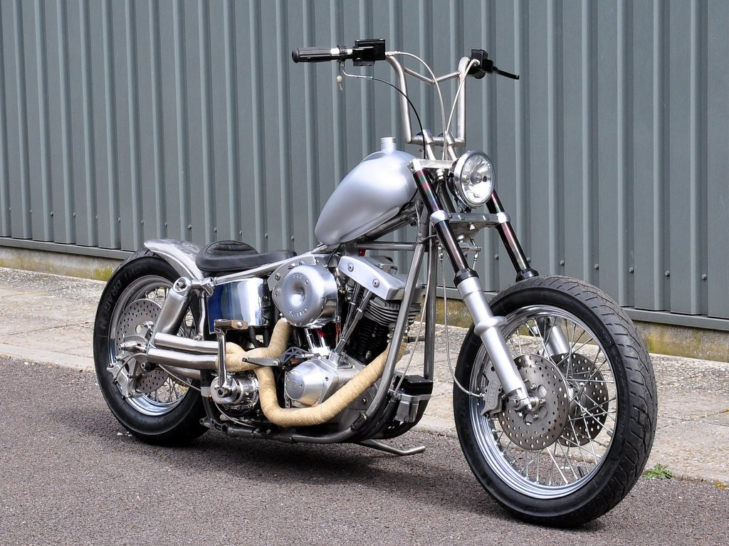 Custom Harley-Davidson Shovelhead Build, JANESHOVELHEAD | Rocket Bobs
