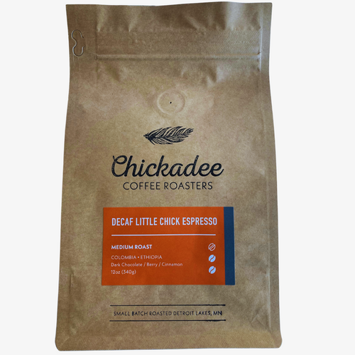 Decaf Little Chick Espresso | Chickadee Coffee Roa