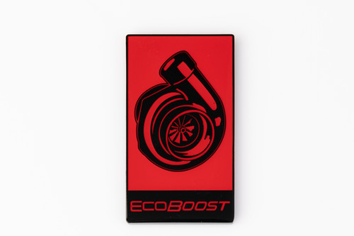 GT350R Style - "EcoBoost" Turbo Emblem | Coyote Badge Shop