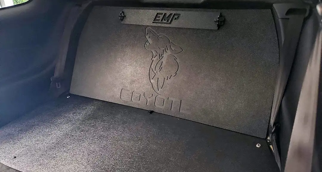 2015-23 S550 Mustang Coyote EMP Rear Seat Delete Kits | Coyote Badge Shop