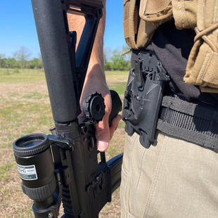 AIM RECEIVER ON BODY CARRY OPTIONS | Cross Bar Company