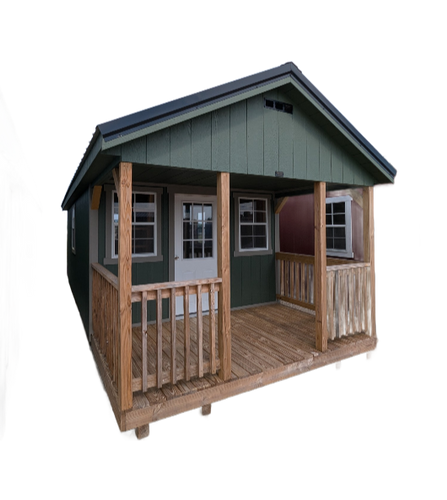 Deluxe Cabin - Rent to Own or 90 Days Same as Cash | Powell Sheds