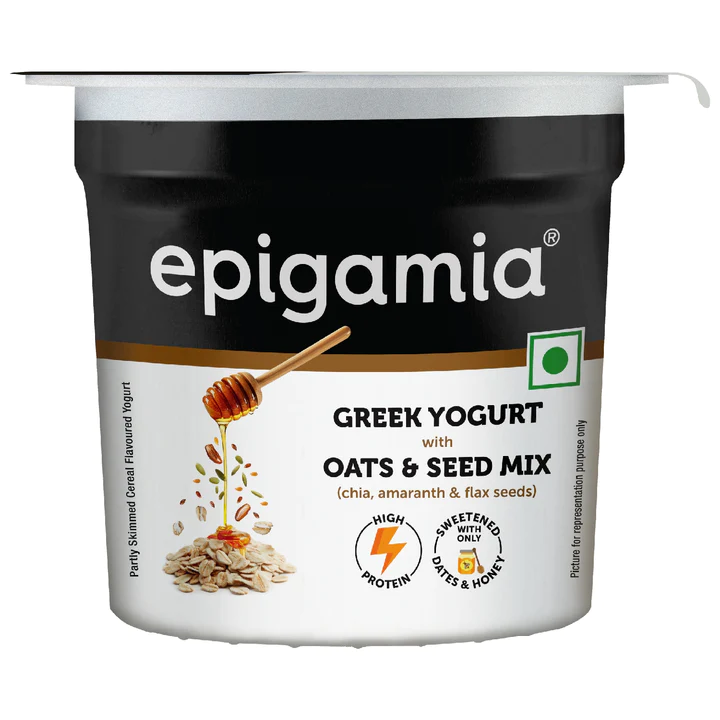 EPIGAMIA GREEK YOGURT WITH OATS & SEED MIX | Raps Store