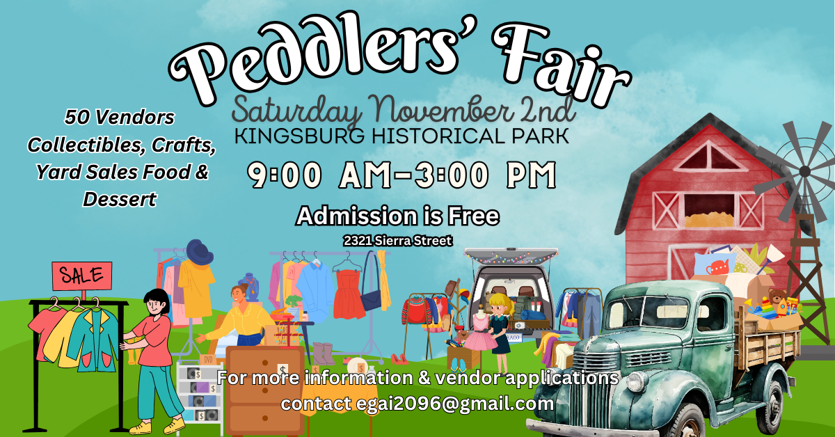 Peddlers' Fair | Kingsburg Hist. Park