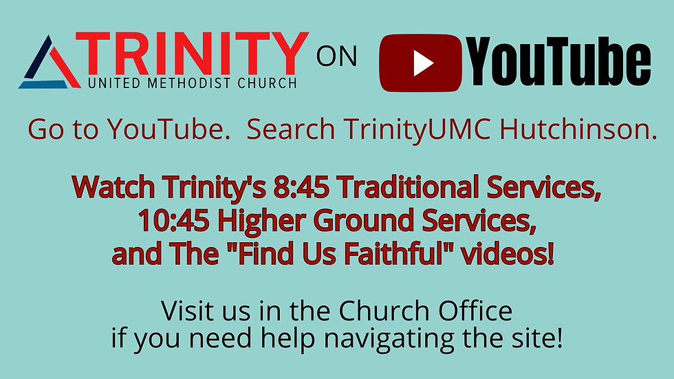 TOUR TRINITY | TRINITY UMC HUTCH