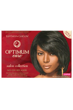 Optimum Care Salon Collection No-Lye Relaxer Kit | Sweetwells Beauty