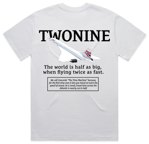 CONCORDE TEE | Two Nine Aviation