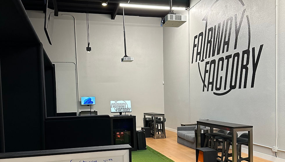 Indoor Golf Simulator | Fairway Factory | Huntington Beach